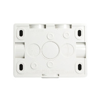 CLIPSAL WSC227/1 | Single Weatherproof Power Point GPO | Resistant Grey