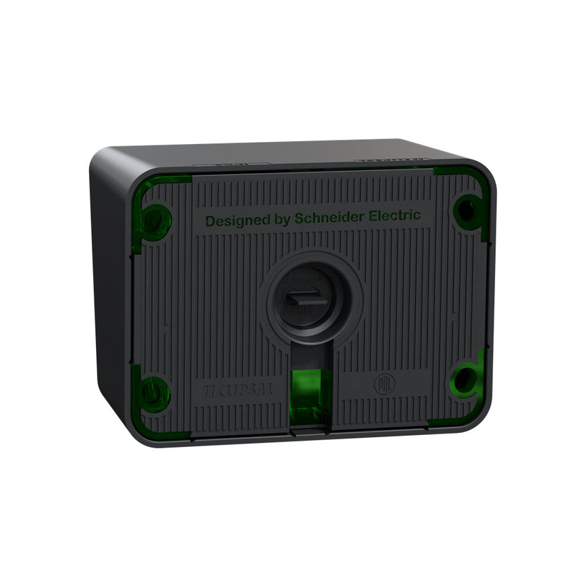 CLIPSAL Iconic O3025-BK | Double Weatherproof Power Point 10amp | Black ...