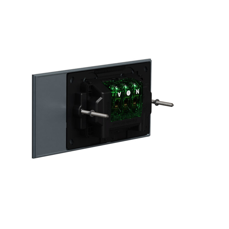 Clipsal 1025-PT | Solis T Series Horizontal Double GPO | Platinum Power ...