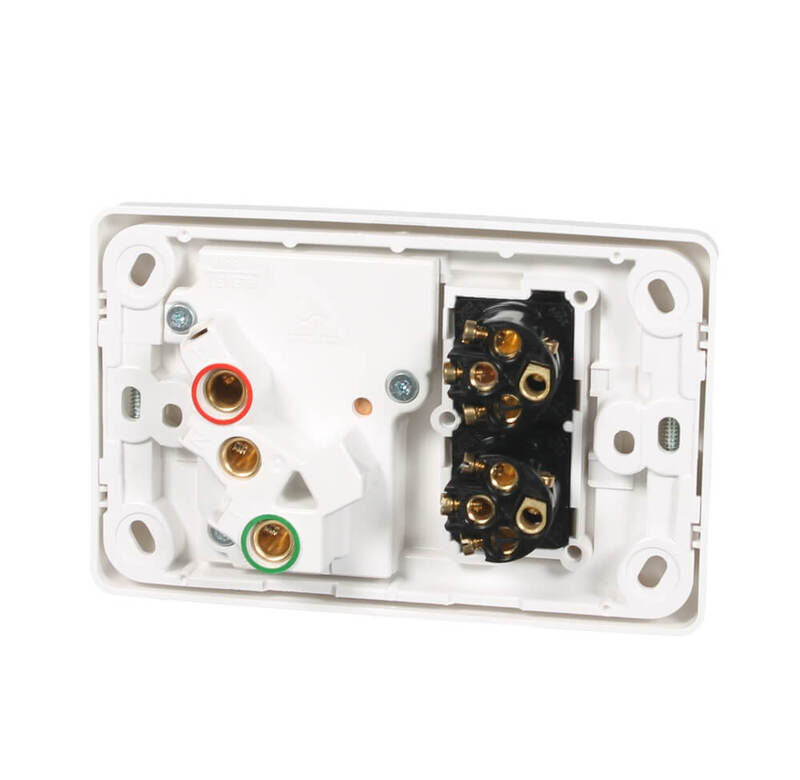 Clipsal 2015XX-WE | 10Amp Single Power Point With 2 Extra Switches ...