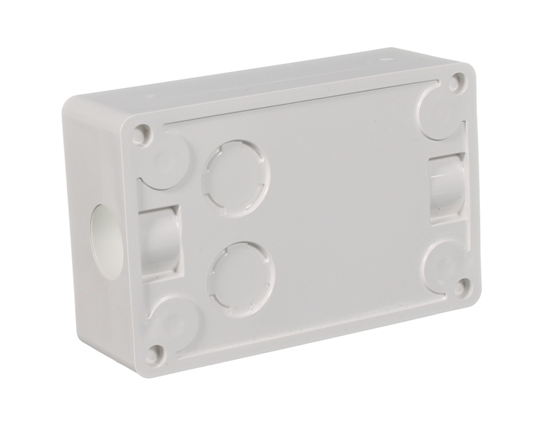 Clipsal 238-WE | Solid Mounting Block 38MM Deep | White