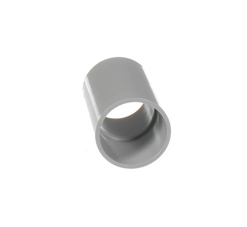 NLS 30077 | 32mm PVC Coupling Plain Grey | TC32