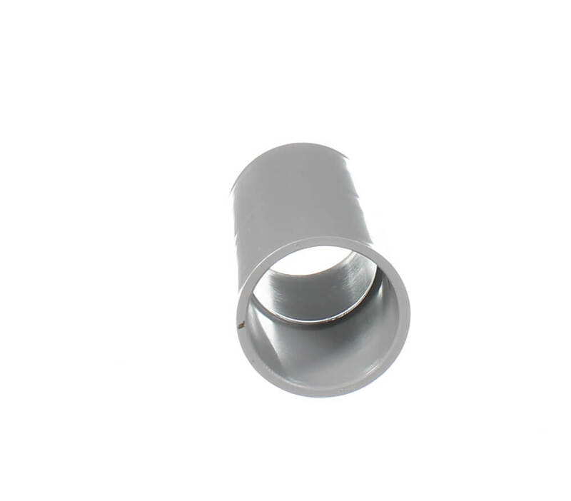 NLS 30078 | 40mm PVC Coupling Plain Grey | TC40