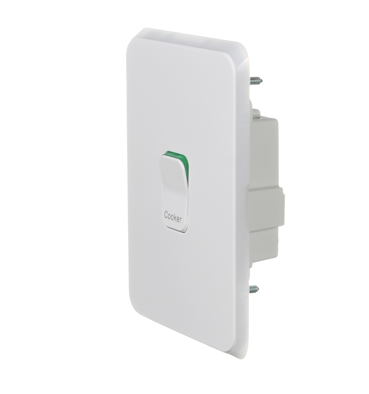 Clipsal Iconic 3041D45-VW | Cooking Appliance Isolator Double Pole ...