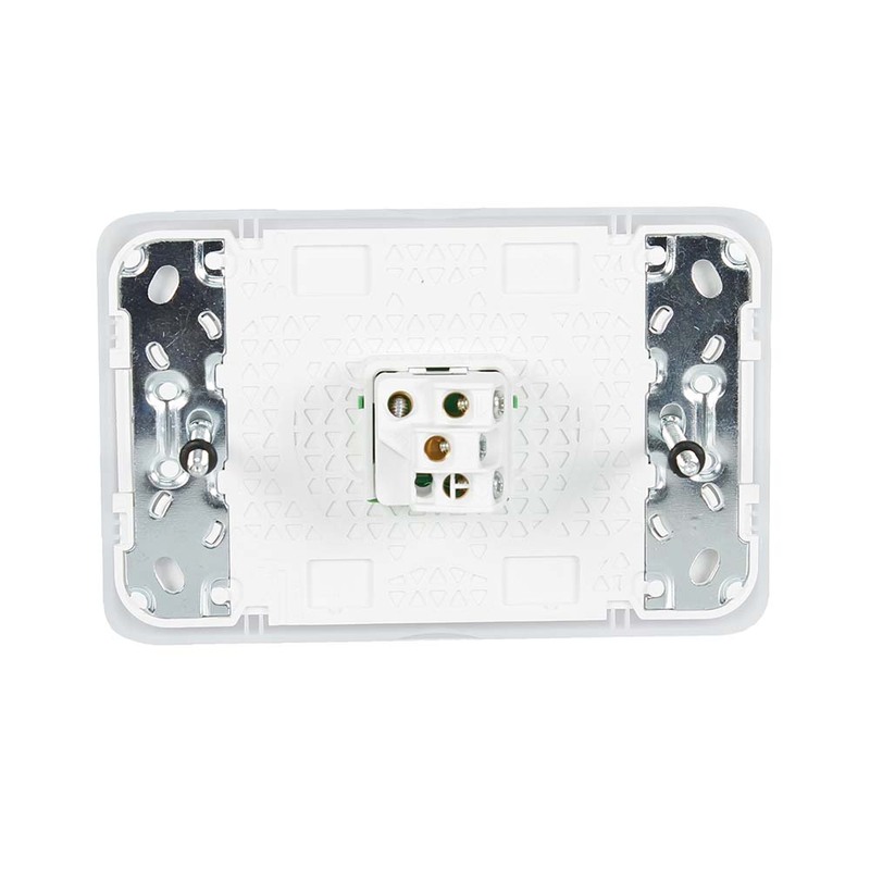 Clipsal Iconic 3041HA-VW | Switch 1 Gang 10Amp Horizontal | Vivid White