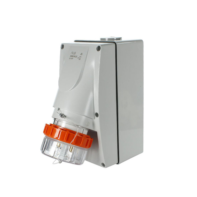 NLS 30801 | Weather Protected Appliance Inlet | 3 Round Pins 32amp 500V ...