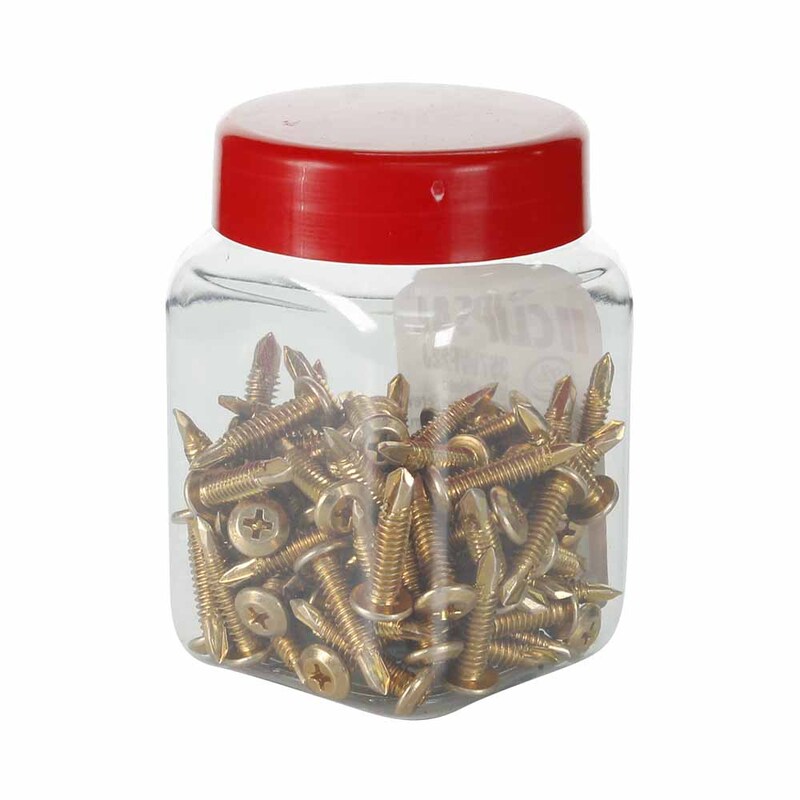 Clipsal 357WF22J | Self Drilling Wafer Head Screws 10g x 22mm | Jar: 90