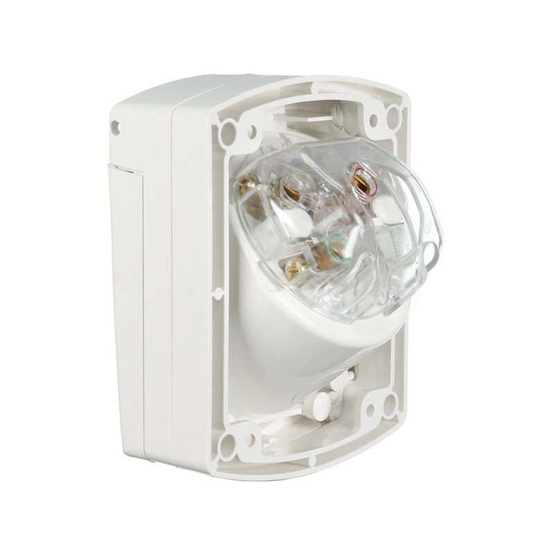 Clipsal 415VF-WE | Weatherproof Automatic Outlet 10 Amp Double Pole | White
