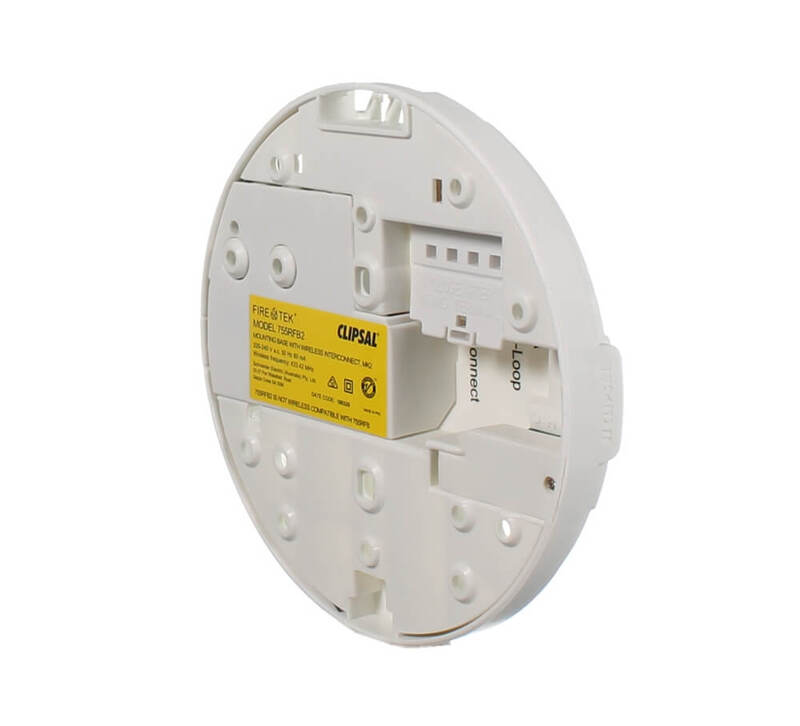 CLIPSAL 755RFB2 | Wireless Base for 240v Smoke Alarm