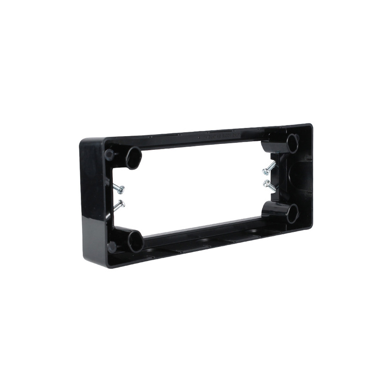 Clipsal C2015D4MB-BK | 4 Gang GPO Mounting Block to suit C2015D4 Black