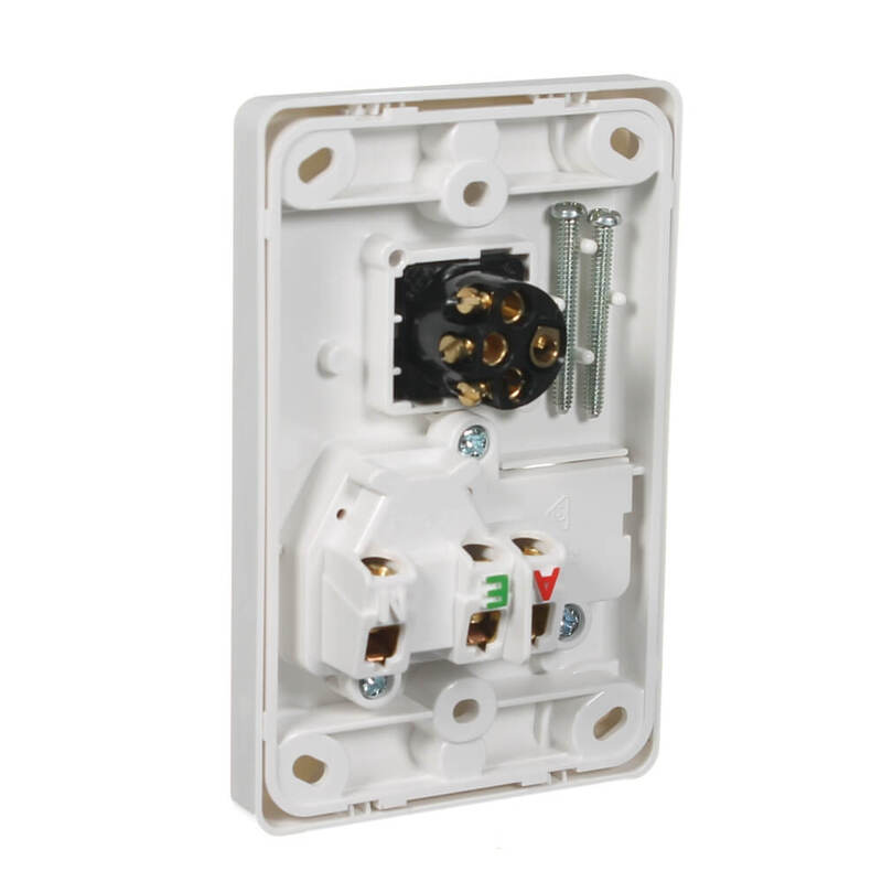 Clipsal Classic C2015VXA-WE | 10Amp Single Switch Socket Outlet ...