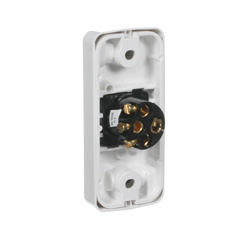 Clipsal Classic C2030-WE | 2 Gang Architrave switch 10 Amp White