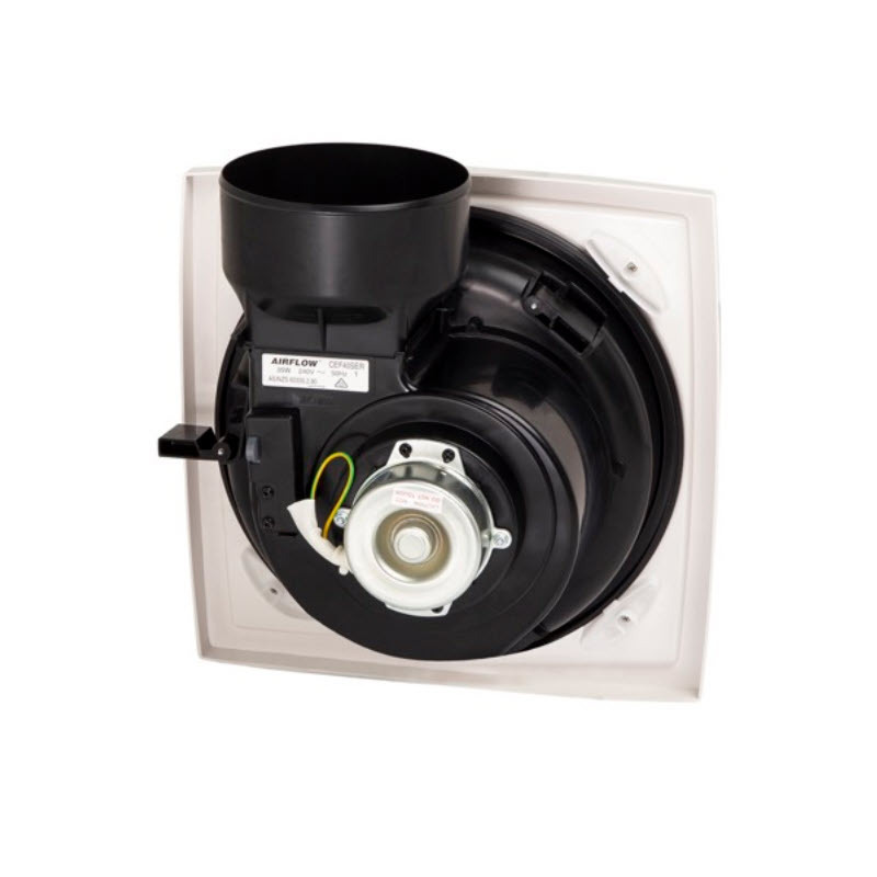 Clipsal Airflow CEF40-WE | Ductable Square Exhaust Fan | 287mm | Suits ...