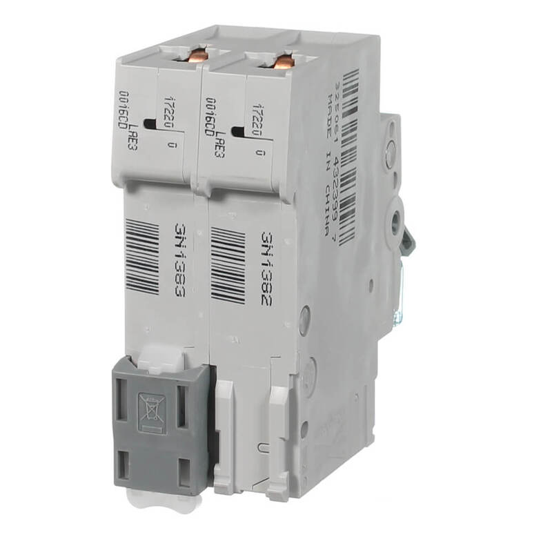 HAGER MSN216 | 16Amp Double Pole 6kA Circuit Breaker