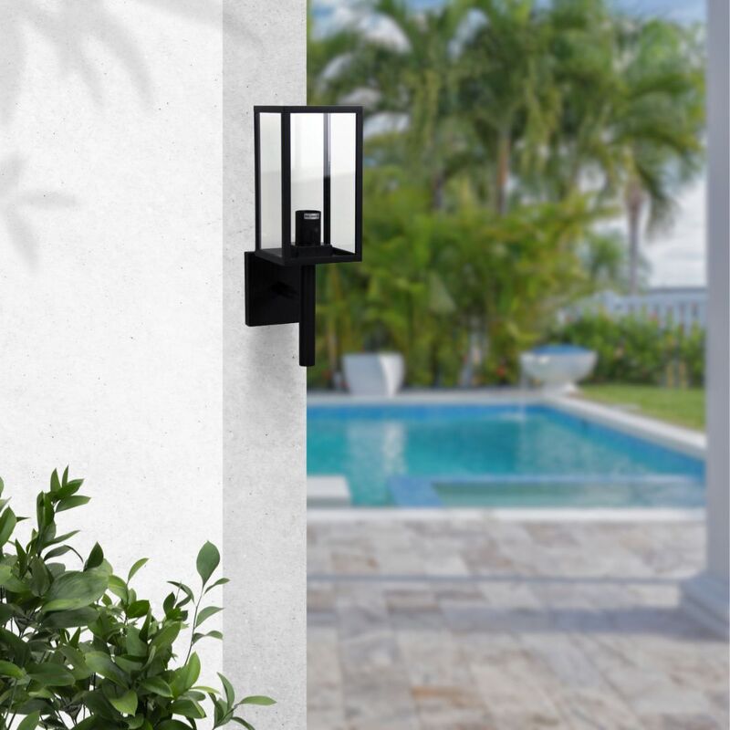Oriel OL7844BK | Pandora Wall Bracket Hamptons Style Outdoor Wall Light ...