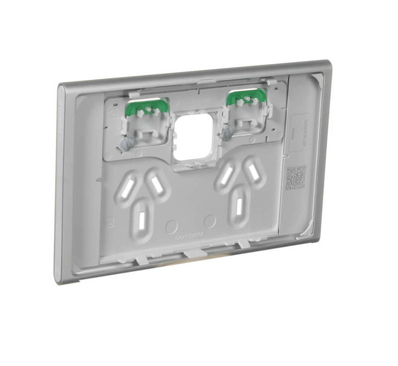 Clipsal Iconic STYL S3025CSC-SV | Connected Socket (3025CSC) | Silver ...