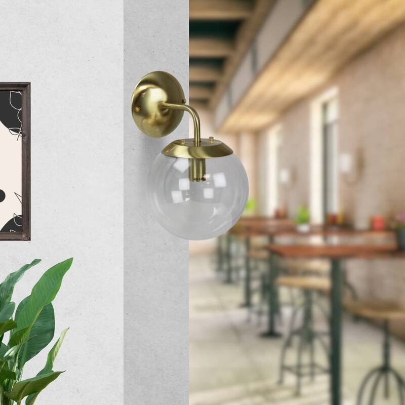 Stylux SL64451BB | Newton Wall Light | Brushed Brass