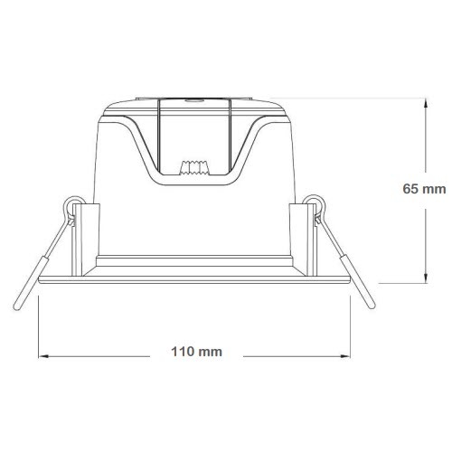 Clipsal TPDL1C2 LED Downlight