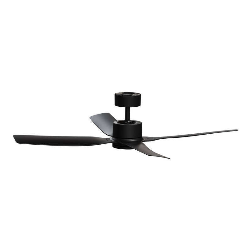 Clipsal Airflow DC Ceiling Fan X4HS1300-BK | 4 Blade 1300mm Black