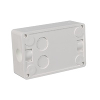 Clipsal 238-WE | Solid Mounting Block 38MM Deep | White