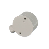 Clipsal 240-20-1-GY | 1 Way 20mm Round Shallow Junction Box