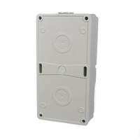 Clipsal 56C315GY | 15 Amp Single Phase 3 Flat Pins IP66 Industrial ...