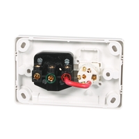 Clipsal Classic C2015/20-WE | 20Amp Single Power Point White | 20Amp ...