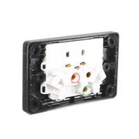 CLIPSAL C2025BK | Double Power Point GPO 10Amp 250v Black (Classic Series)