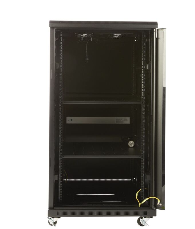 4Cabling 002.001.1880 | 18RU 19" 600 x 800 Freestanding Server Rack