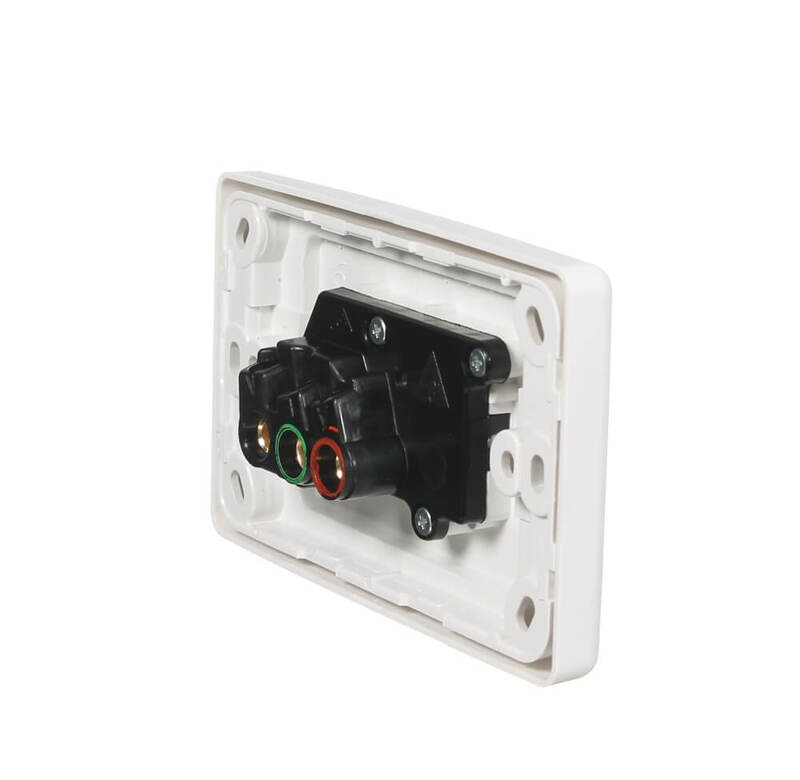 Clipsal 2015/15-WE | 15Amp Single Power Point GPO White | 2000 Series
