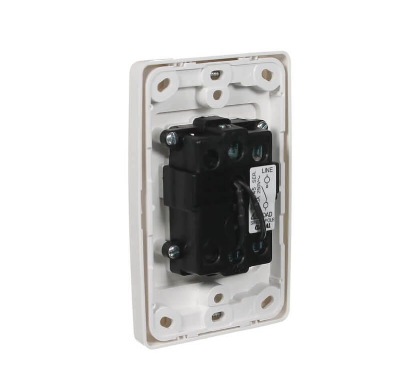 CLIPSAL 2031/45N-WE | 45Amp Cooker Isolator With Neon Indicator | 2000 ...