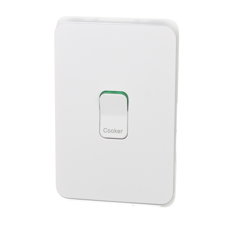 Clipsal Iconic 3041D45-VW | Cooking Appliance Isolator Double Pole ...