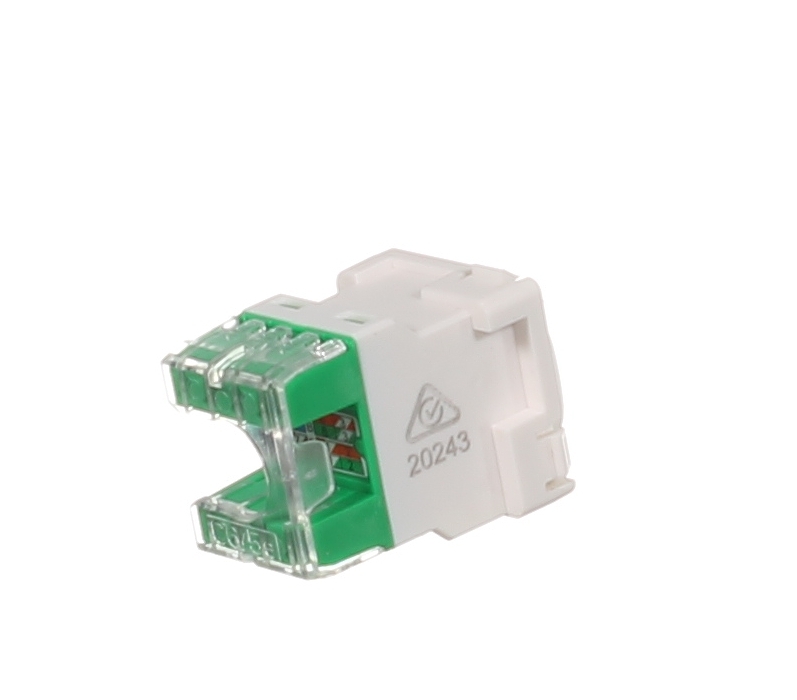CLIPSAL 30RJ45SMA6CWE | RJ45 Socket Cat 6 Mechanism 30 Series White
