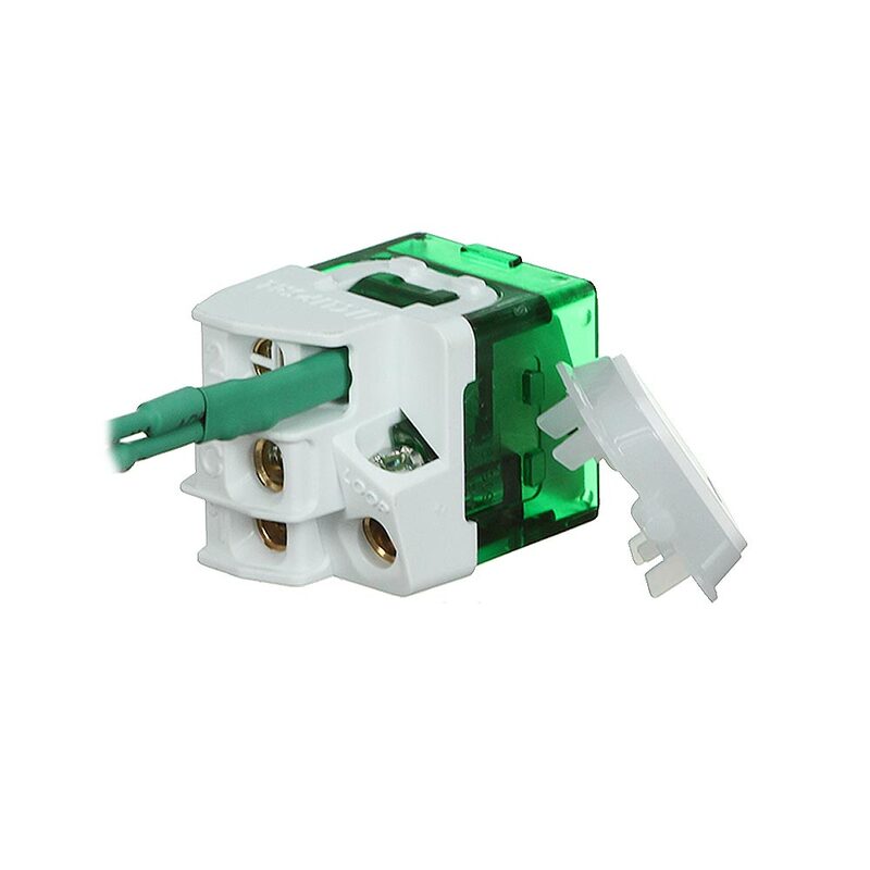 Clipsal Iconic 40MBPRL-VW | Bell Press Switch Momentary Mechanism, 1 ...