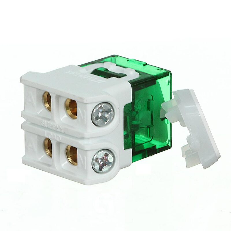 Clipsal Iconic 40MD20COOK-VW | Switch Mechanism, 1-Way, Double Pole ...
