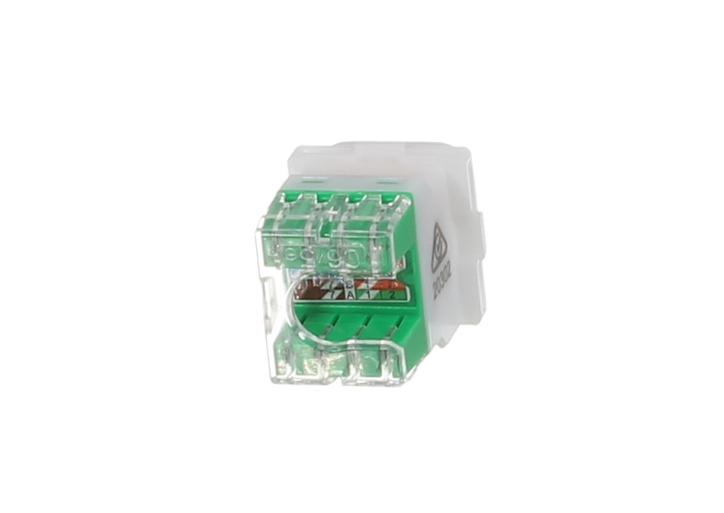 40RJ45SMA6C-TN Clipsal Iconic | Modular Socket, Category 6, RJ45 UTP ...