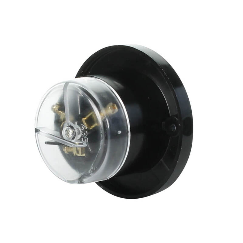 Clipsal 435A-BK | Standard Series Socket Inlet 3 Pin 10 Amp 250V | Black