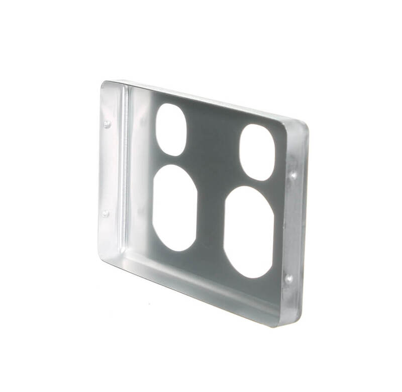 Clipsal C2025C-BA | Brushed Aluminium Cover to Suit C2025 (Classic Series)