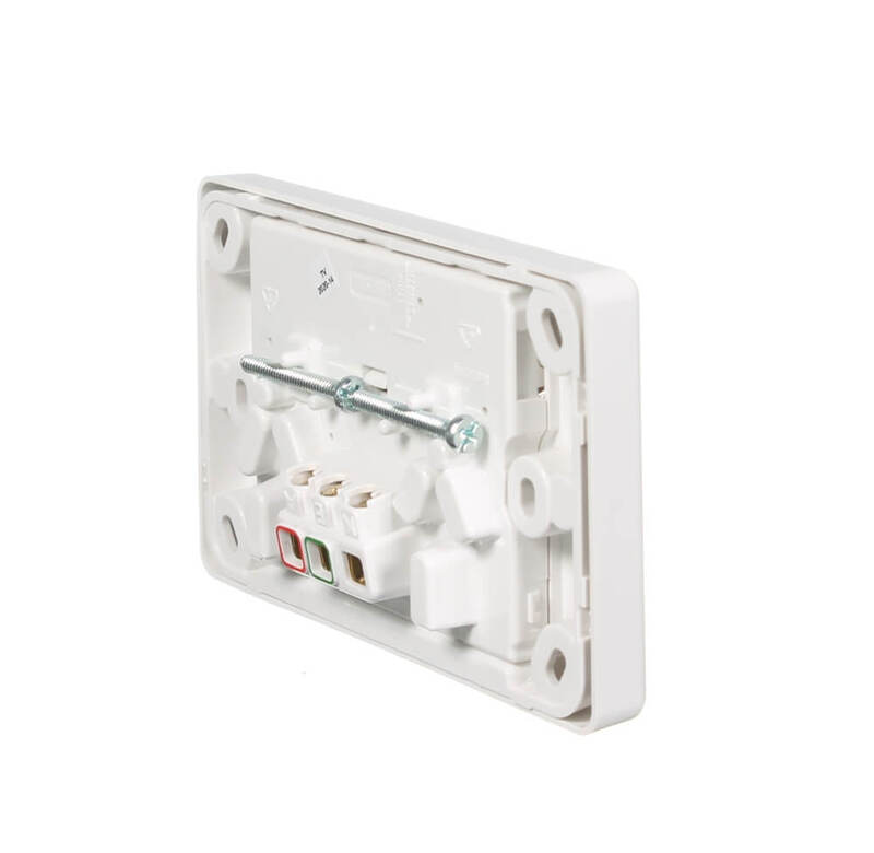 Clipsal C2025D-WE | Double Pole - Double power point GPO 10Amp 250v ...