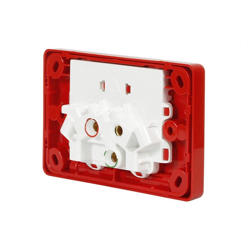 CLIPSAL C2025RD | Double Power Point GPO 10Amp 250v Red (Classic Series ...