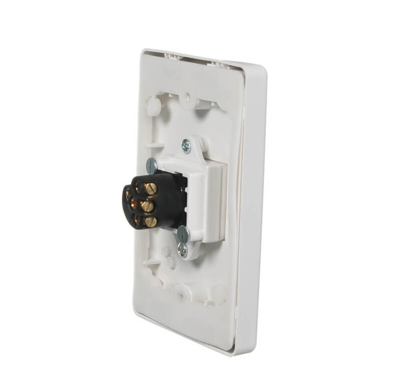 Clipsal Classic C2031V66-WE | 1 Gang Switch Weatherproof Vertical Flush ...