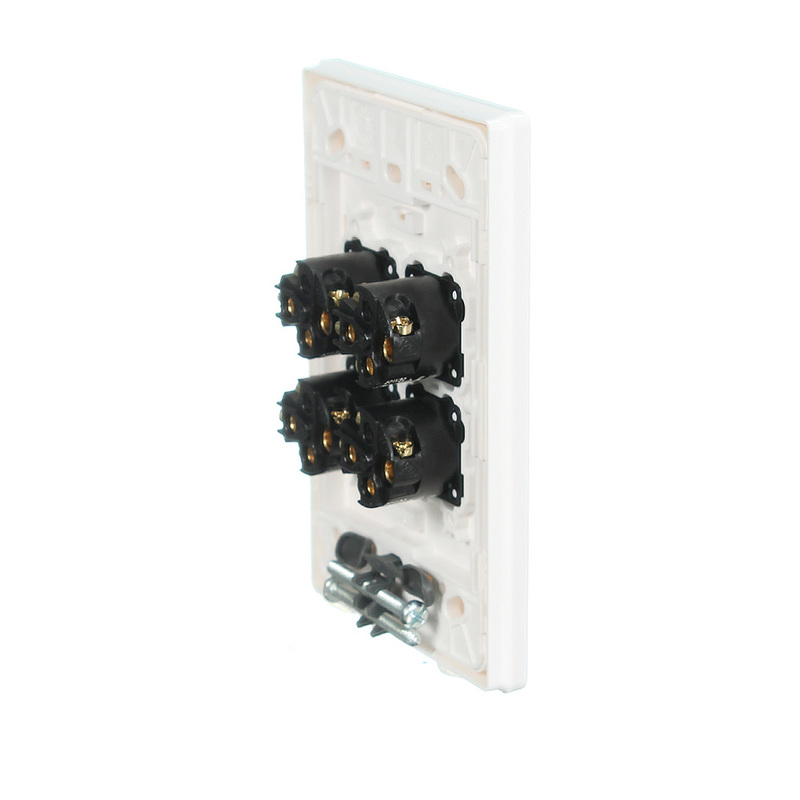 Legrand ED770-4WE | Dedicated Plate 4 Gang Switch 16Amp Excel Life