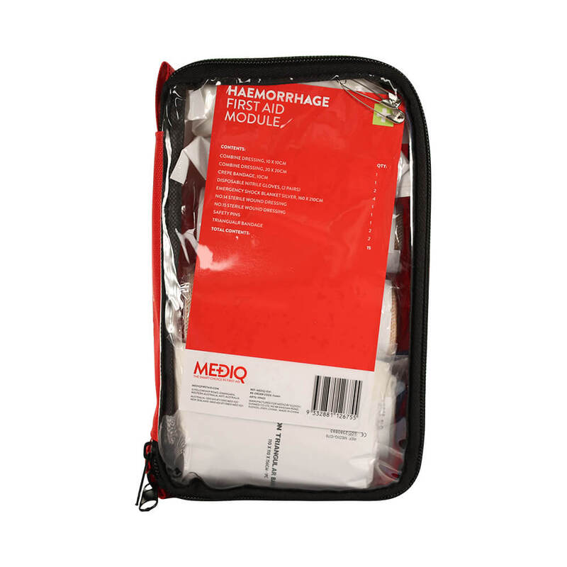 MEDIQ FAMKS | 5 Module First Aid Kit in Soft Pack High Risk | 257 Pieces