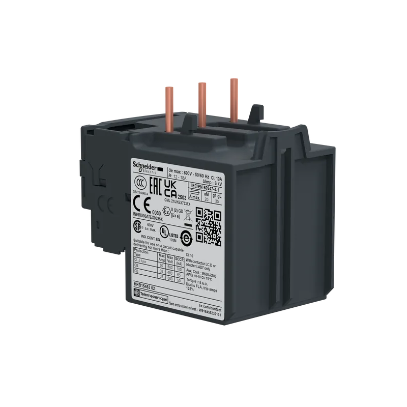 Schneider Electric TeSys LRD21 | Thermal Overload Relay 12 - 18 Amps