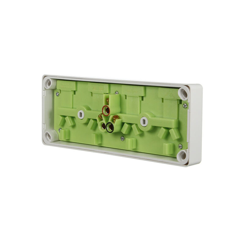 Trader PUBIG4 |4 Gang Fixed Power Point Double Pole 10A