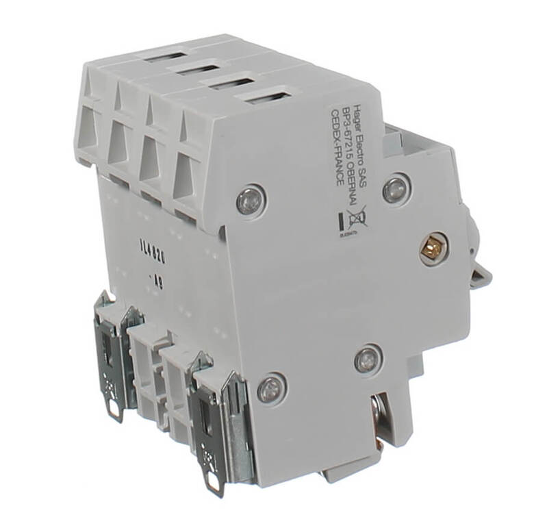 HAGER SF263 | Changeover Switch 2 Pole 63 Amp