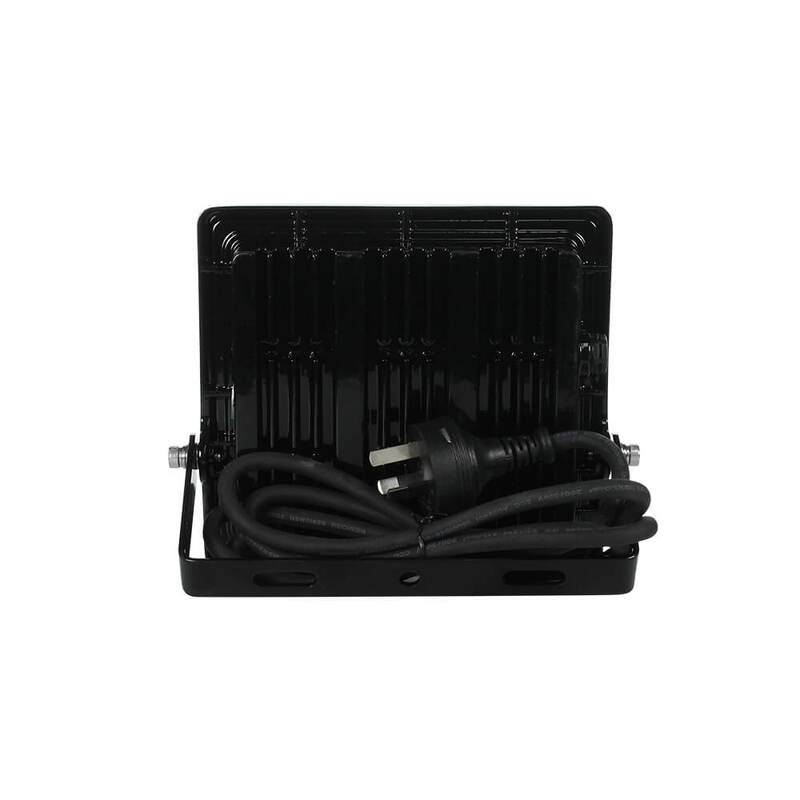 ANL Lighting VBLFL-836-4-RGB | Vibe 54W RGB LED Floodlight 240V | Black