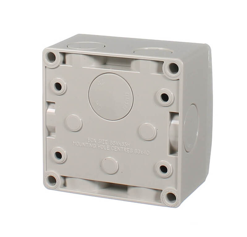 Clipsal WS226 | Single Weatherproof Switch 16A 250v (IP56 Rated) M ...