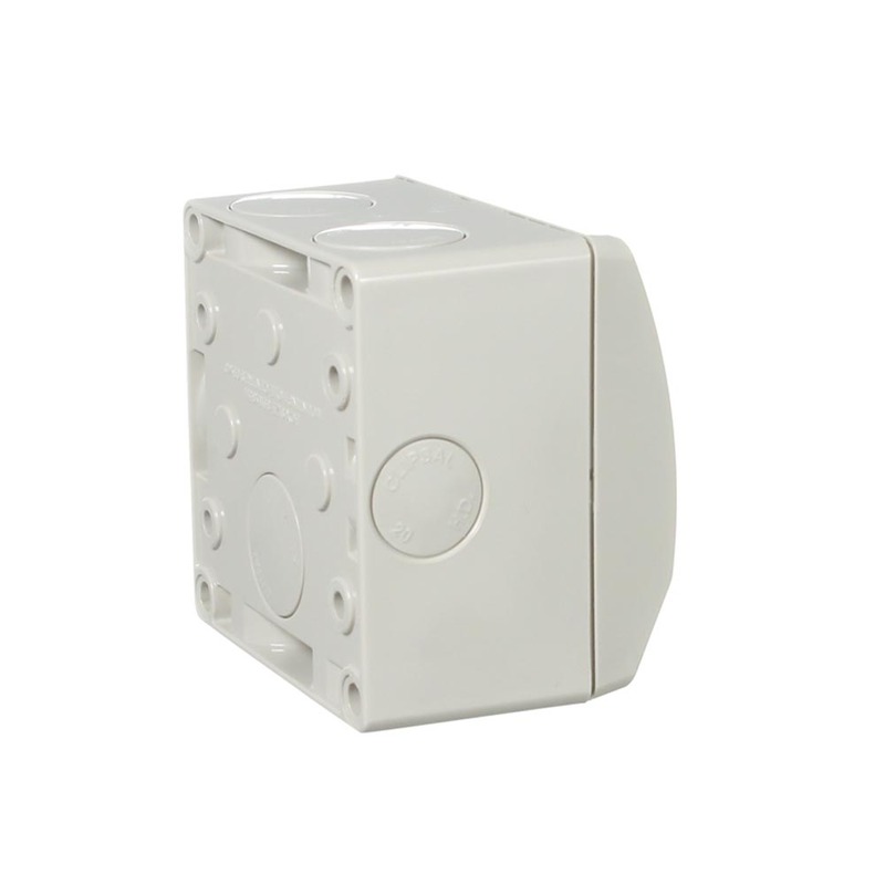 Clipsal WS226D | Single Weatherproof Double Pole Switch 16A 250v (IP56 ...