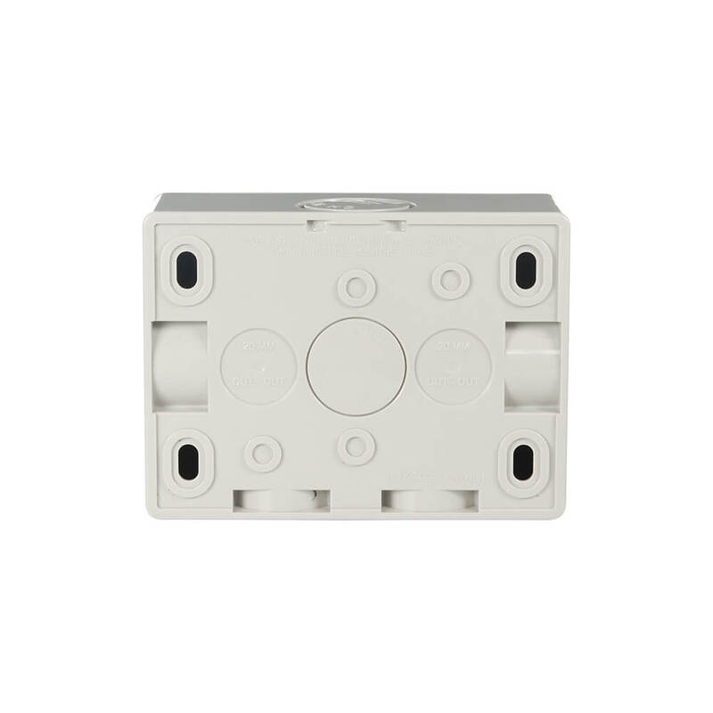 CLIPSAL WSC227/2 | Double Weatherproof Power Point GPO 10amp 250v ...